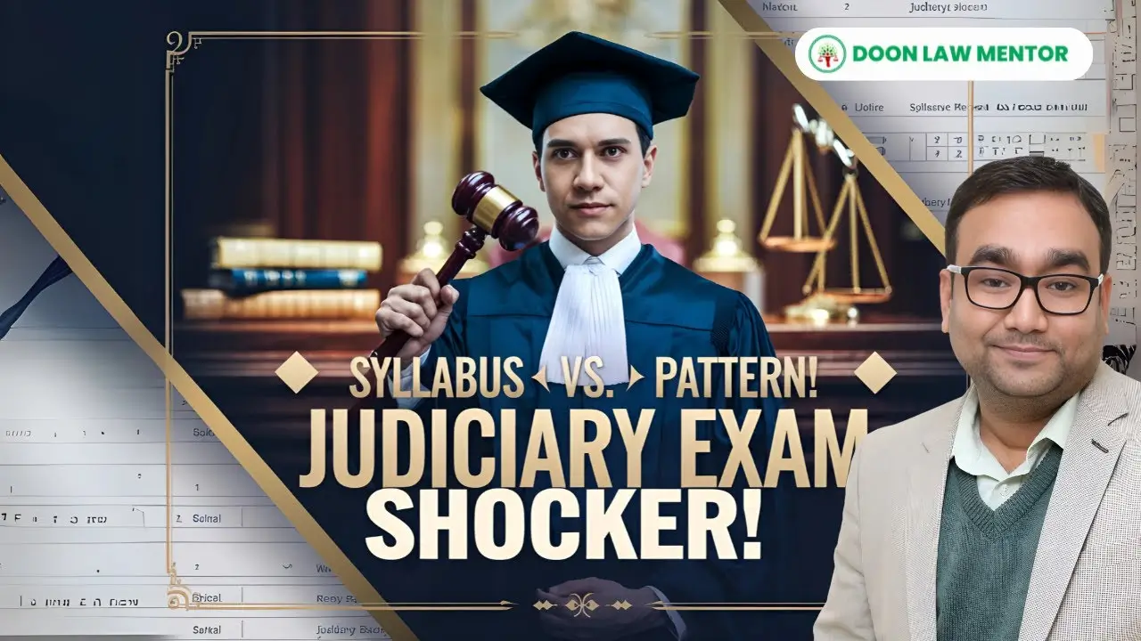 No Right to Know Judicial Exam Pattern in Advance - Doon Law Mentor