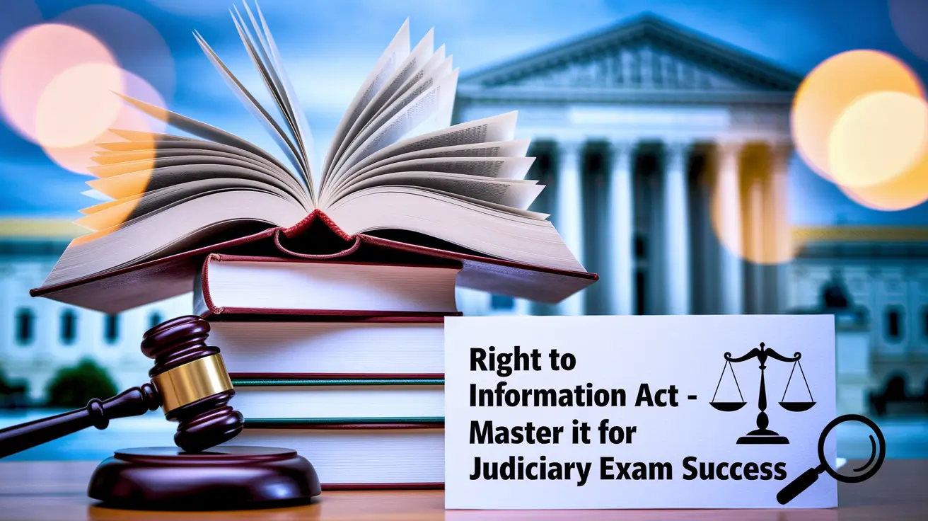 Mastering the Right to Information Act: A Must-Know for Judiciary Exam Aspirants - Doon Law Mentor